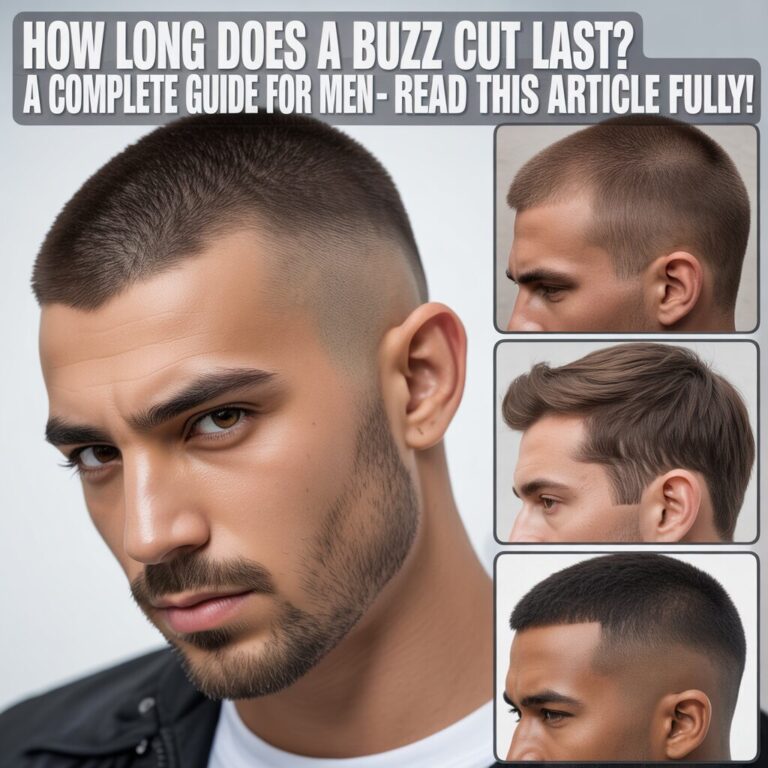 How Long Does a Buzz Cut Last? A Complete Guide for Men - Alpha Vibe