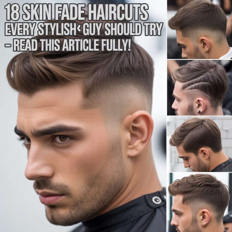 18 Skin Fade Haircuts Every Stylish Guy Should Try - Alpha Vibe