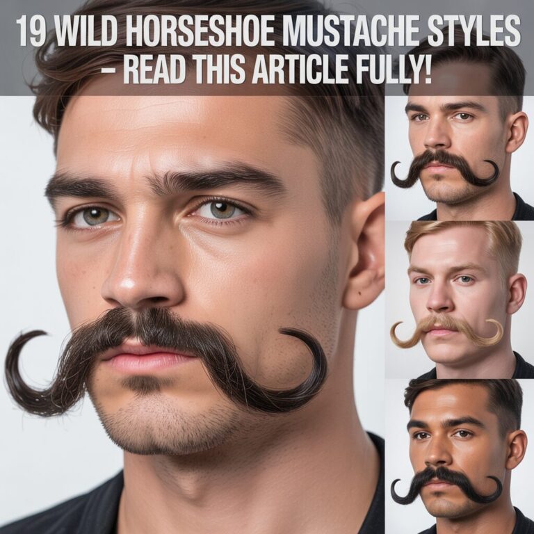 19 Wild Horseshoe Mustache Styles Every Bold Man Should Try - Alpha Vibe