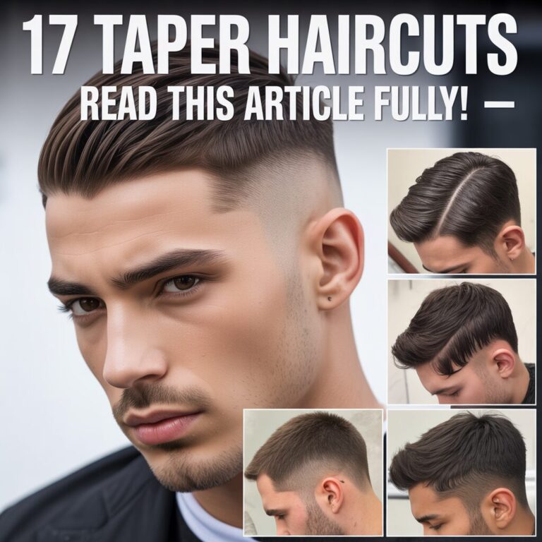 17 Taper Haircuts That Prove Classics Always Win - Alpha Vibe