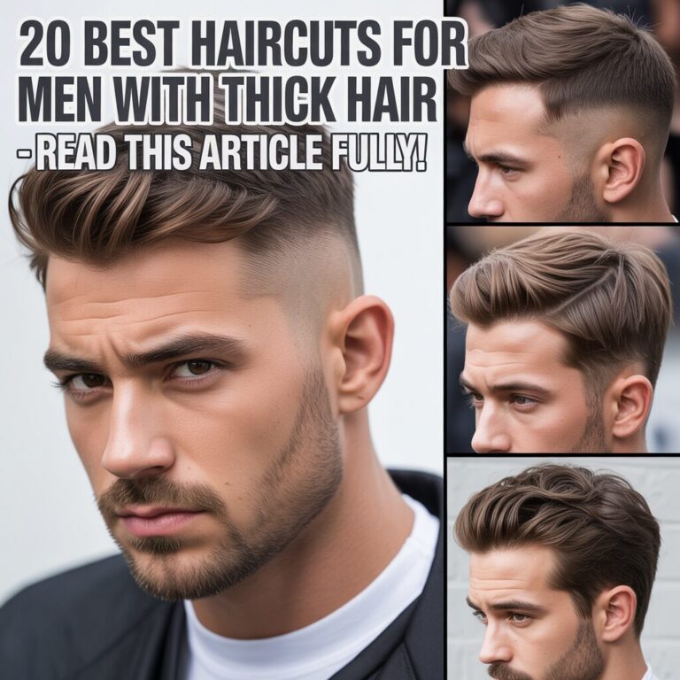 20 Best Haircuts for Men With Thick Hair - Alpha Vibe