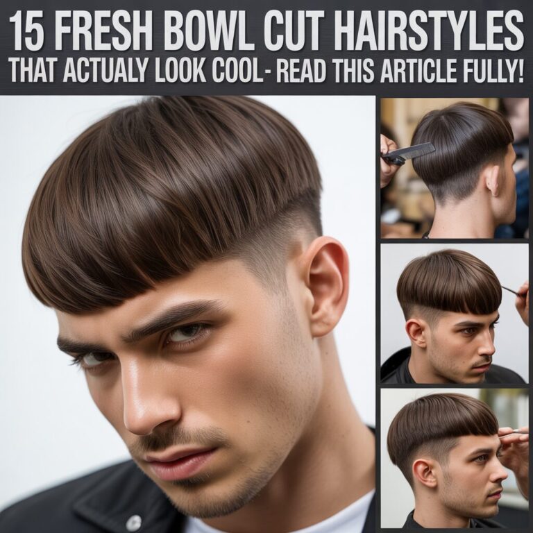 15 Fresh Bowl Cut Hairstyles That Actually Look Cool - Alpha Vibe