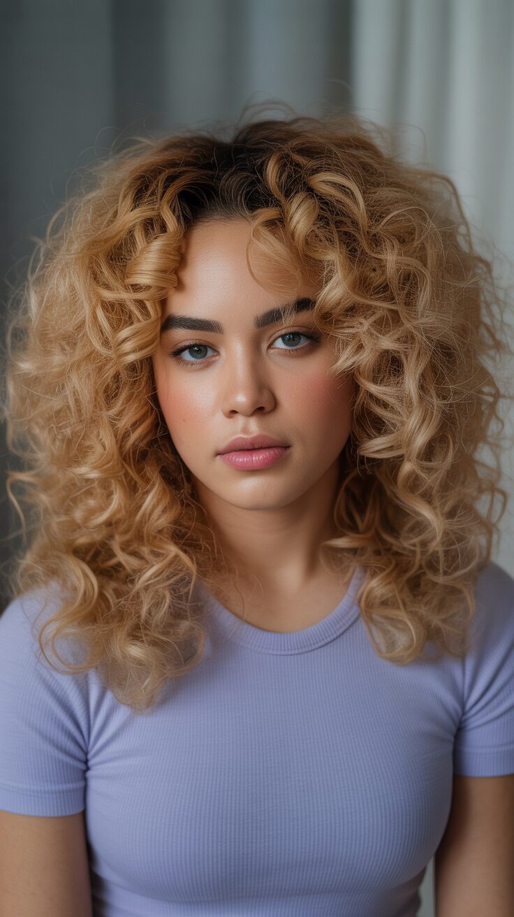 15 Blonde Highlights For Curly Hair Ideas: Stunning Styles And Expert ...