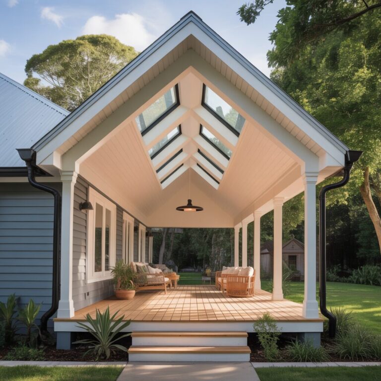 17 Beautiful Open Gable Front Porch Ideas to Elevate Your Home’s Charm ...