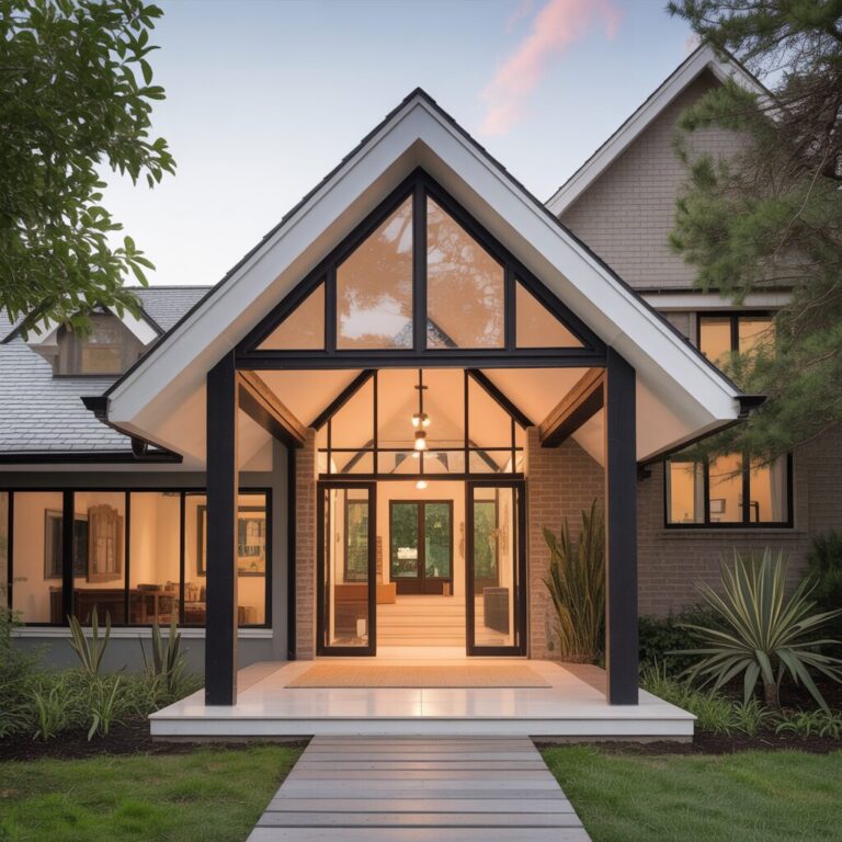 17 Beautiful Open Gable Front Porch Ideas To Elevate Your Home S Charm