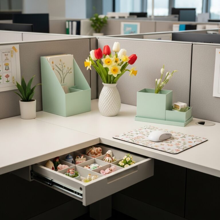 10 Creative Cubicle Inspiration Ideas to Upgrade Your Workspace - Alpha ...